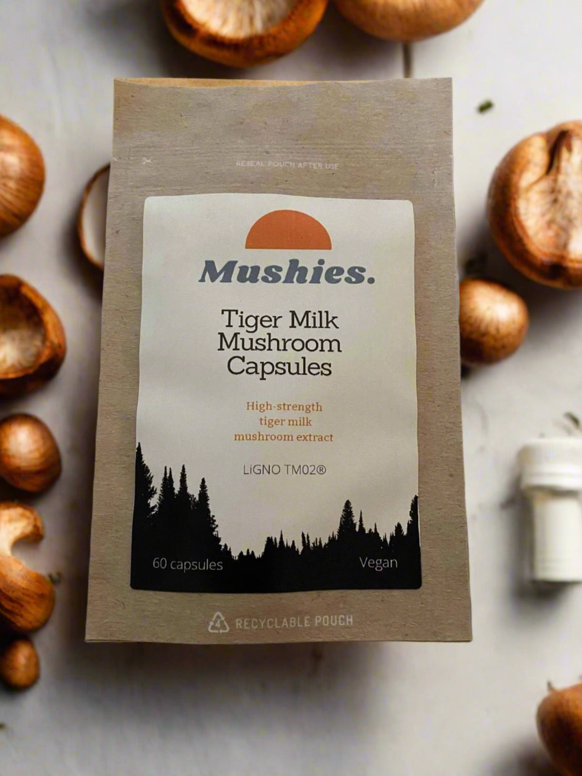 Tiger Milk Mushroom Capsules (High Strength) – MushiesUK